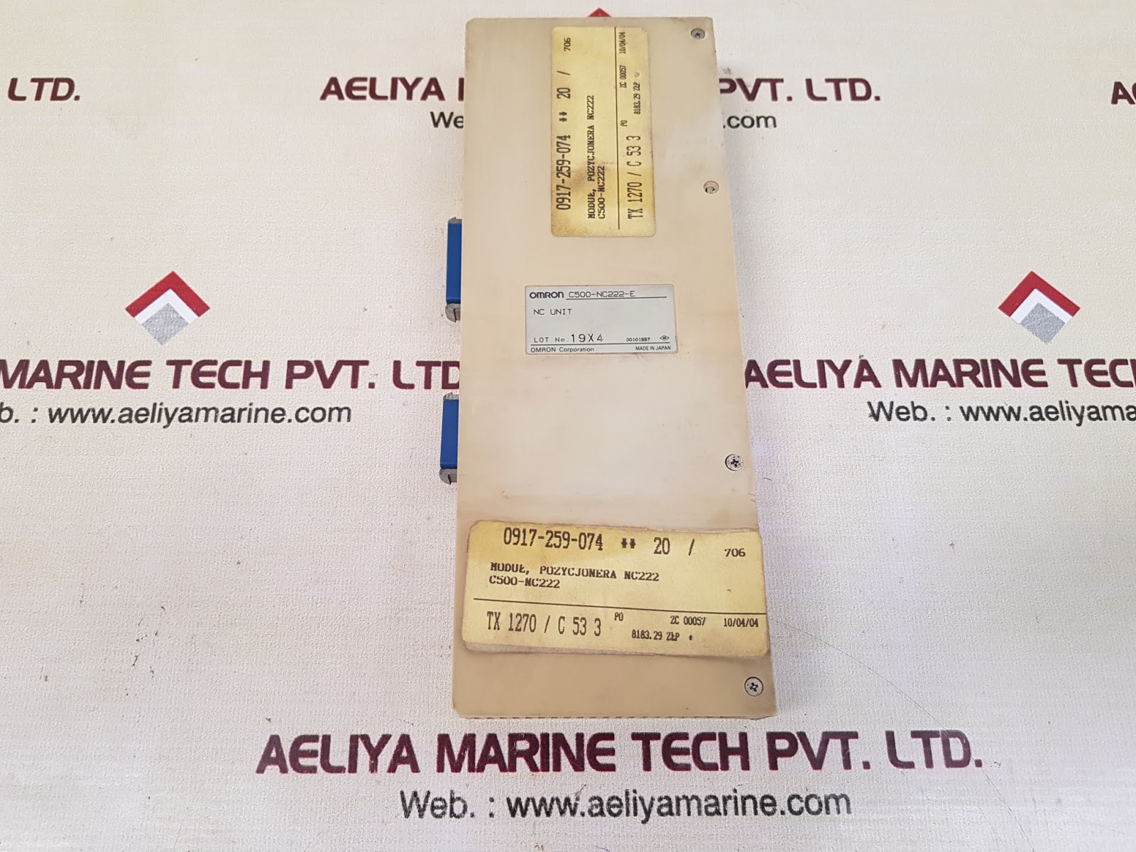 OMRON C500-NC222-E PROGRAMMABLE CONTROLLER - Aeliya Marine