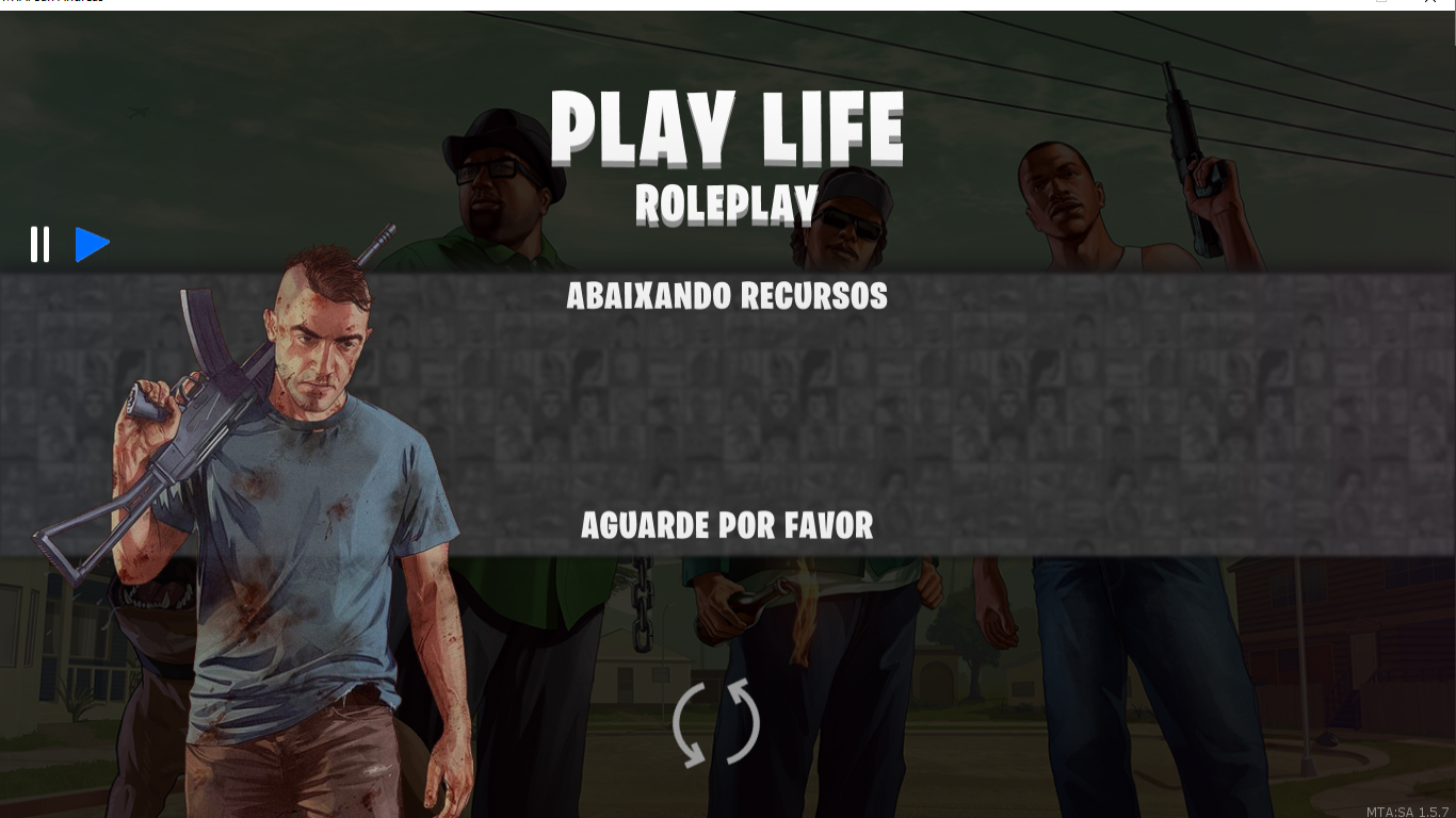 MTASA: Loading Screen / Play Life - MTA Brasil