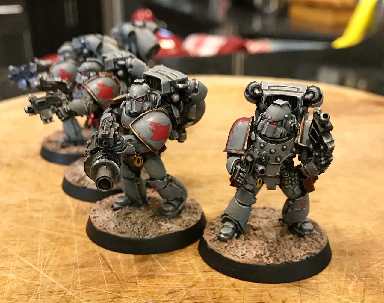 Fawcett Avenue Conscripts: Space Wolf "Destroyer" Squad for 30k