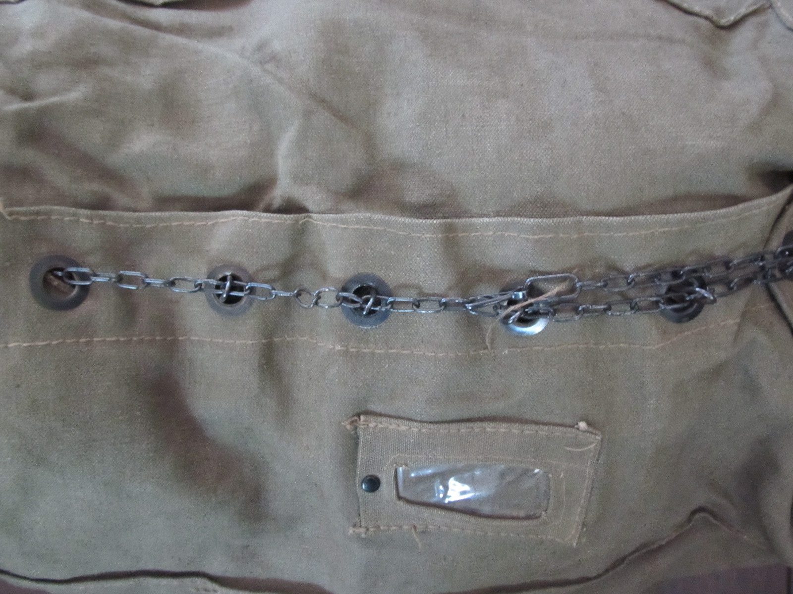 Webbingbabel: Italian Army Cotton canvas Kit Bag 60s