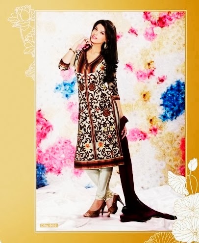 Signature5: Embroidered Front Open Double Shirts 2014 | Latest Open ...