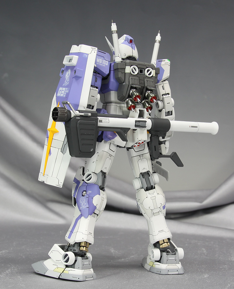 GUNDAM GUY: MG 1/100 RX-78-3 Amuro Ray G3 - Customized Build