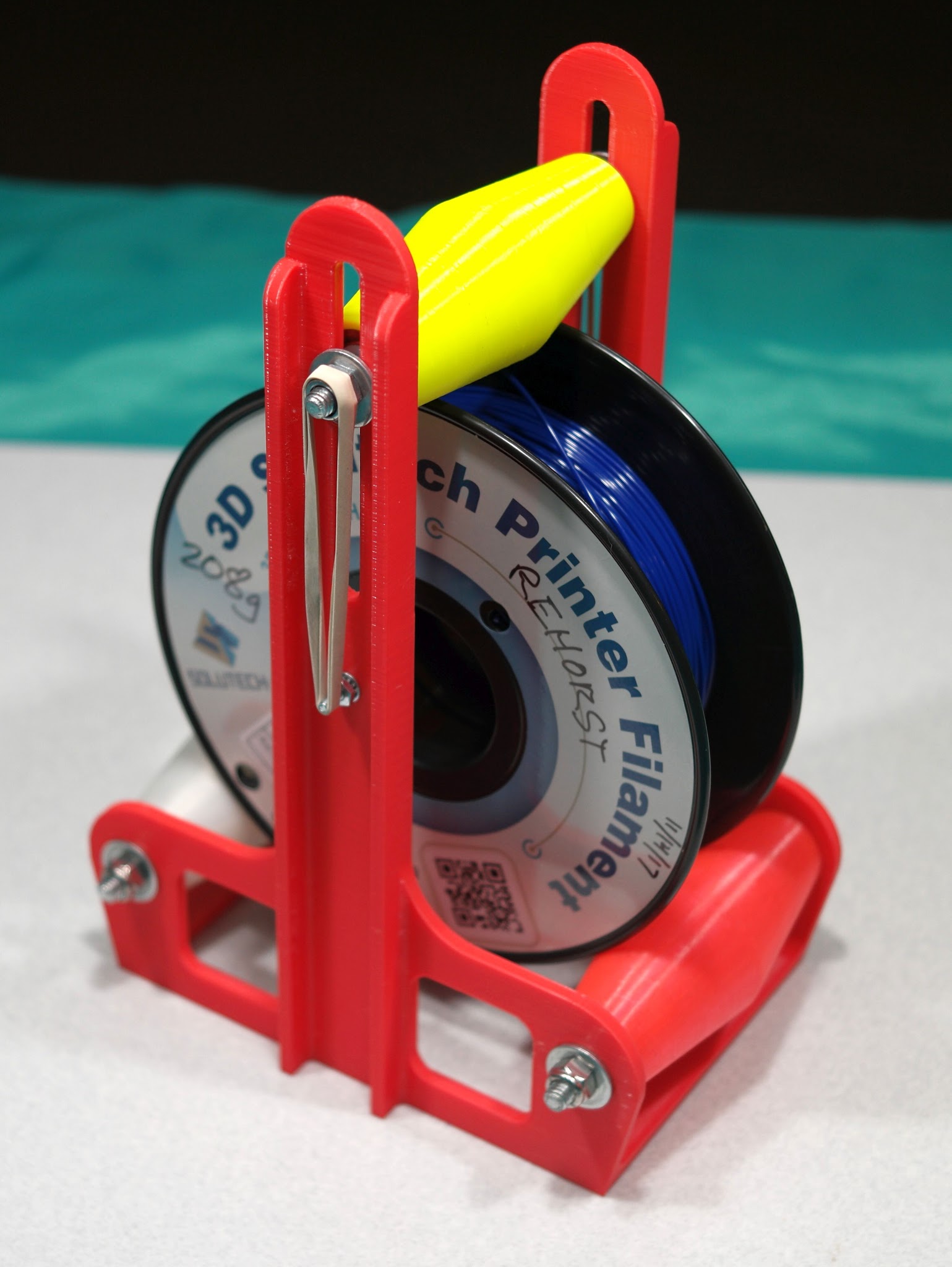 Mark Rehorst's Tech Topics: Tangle-Free 3D Printer Spool Holder
