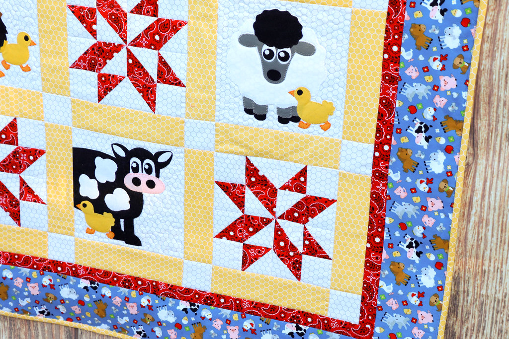 Just Let Me Quilt: Riley Blake Designs "Down On The Farm" Project Tour