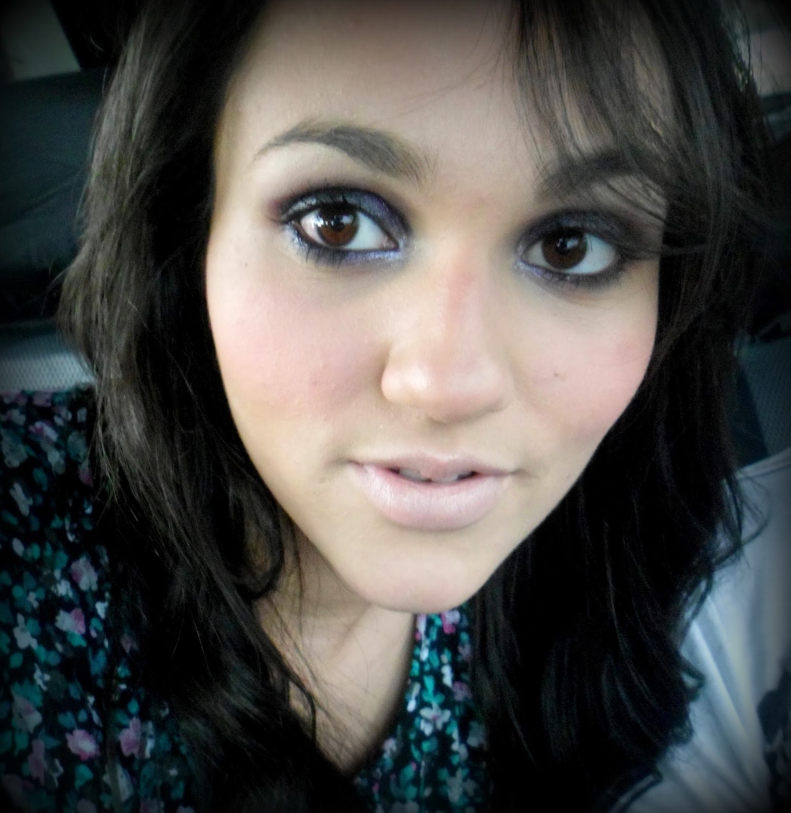 Eláyne Make Up & Cosmétic's: Olho Roxo Esfumado Inspirado em Marina Ruy ...