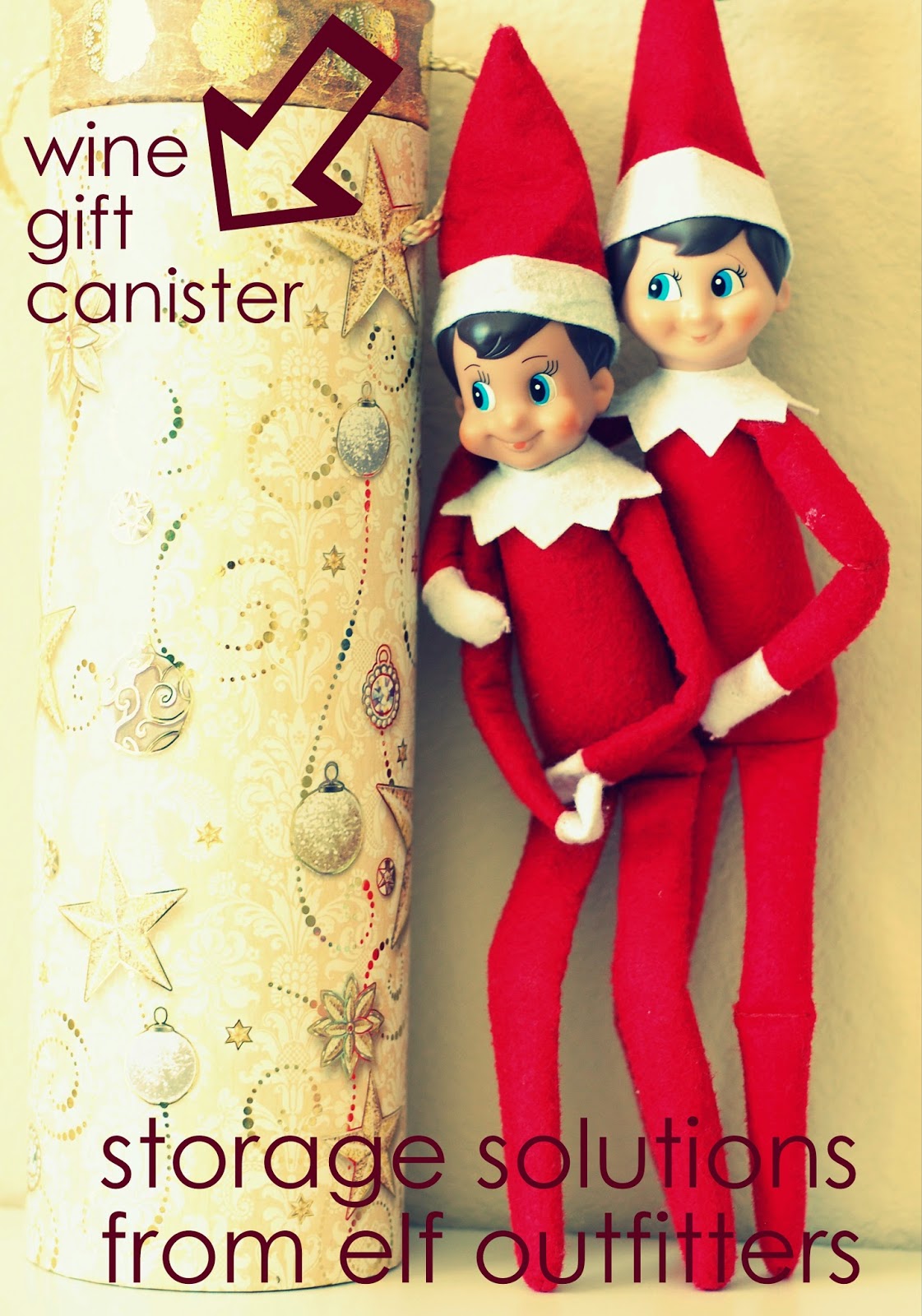 Elf Outfitters: Elf Post-Holiday Storage Idea