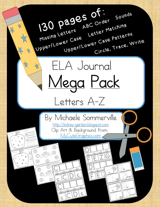 Kindergarten's 3 Rs: Respect, Resources and Rants: ELA Alphabet MEGA ...