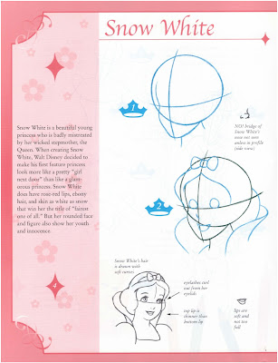 Filmic Light - Snow White Archive: "How To Draw Snow White" Book