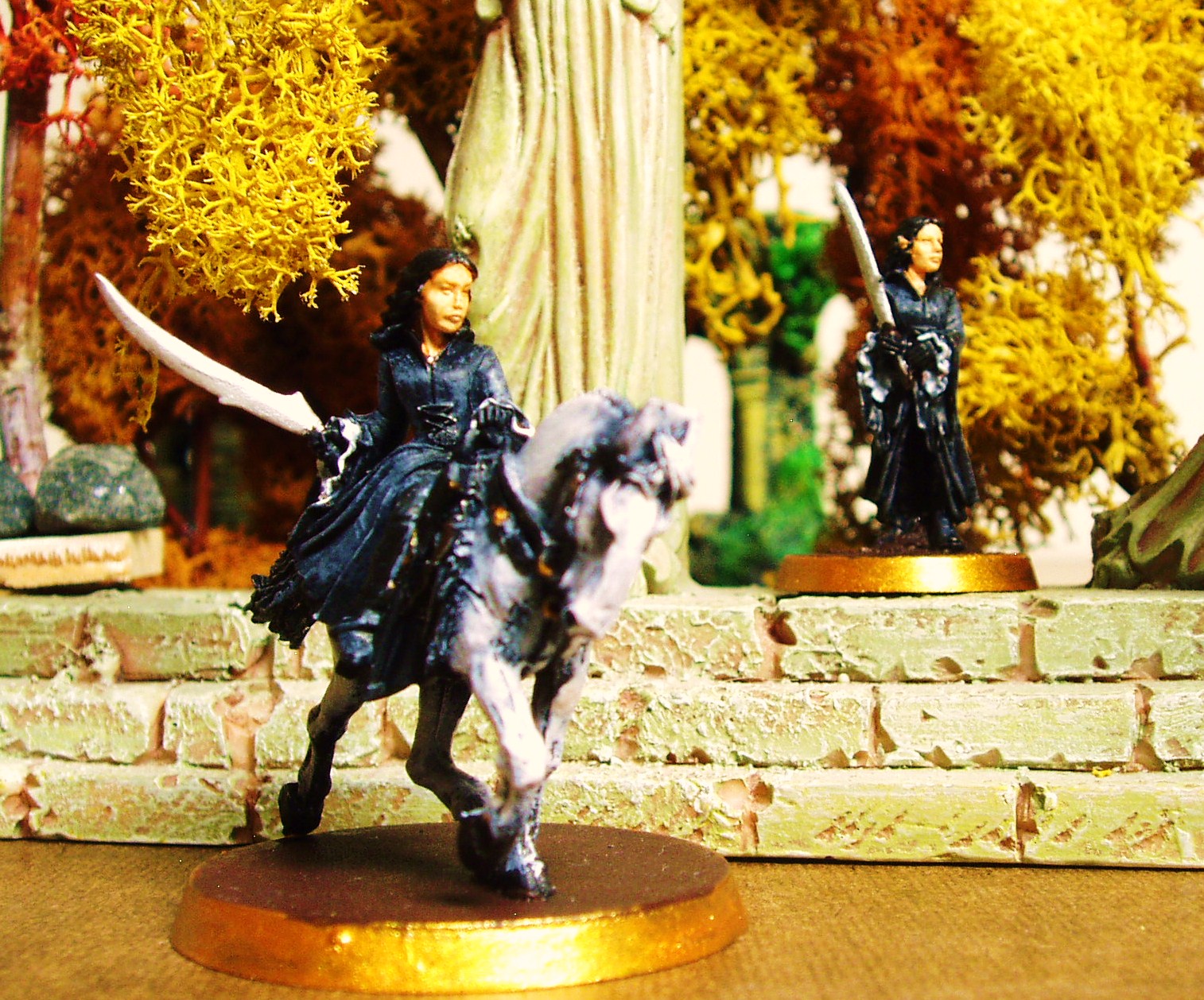 Painted Lead (Soldiers in Miniature): Lord of the Rings GW High Elven Army