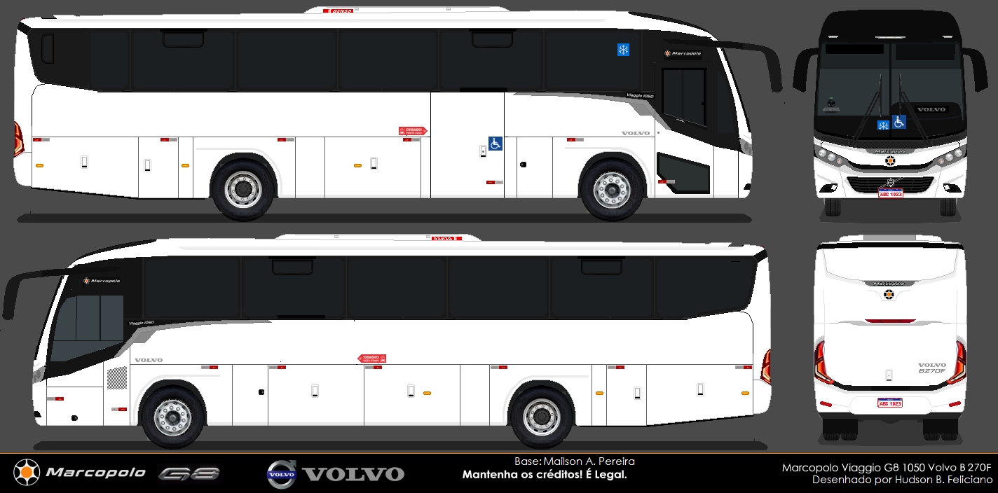 TRANSFELICIANO COMANDO DA BUSOLOGIA : Marcopolo Viaggio G8 1050 MBB ...