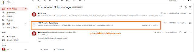 Cara Cepat Mendapatkan KODE EFIN Pajak NPWP Online ~ Secercah Ilmu