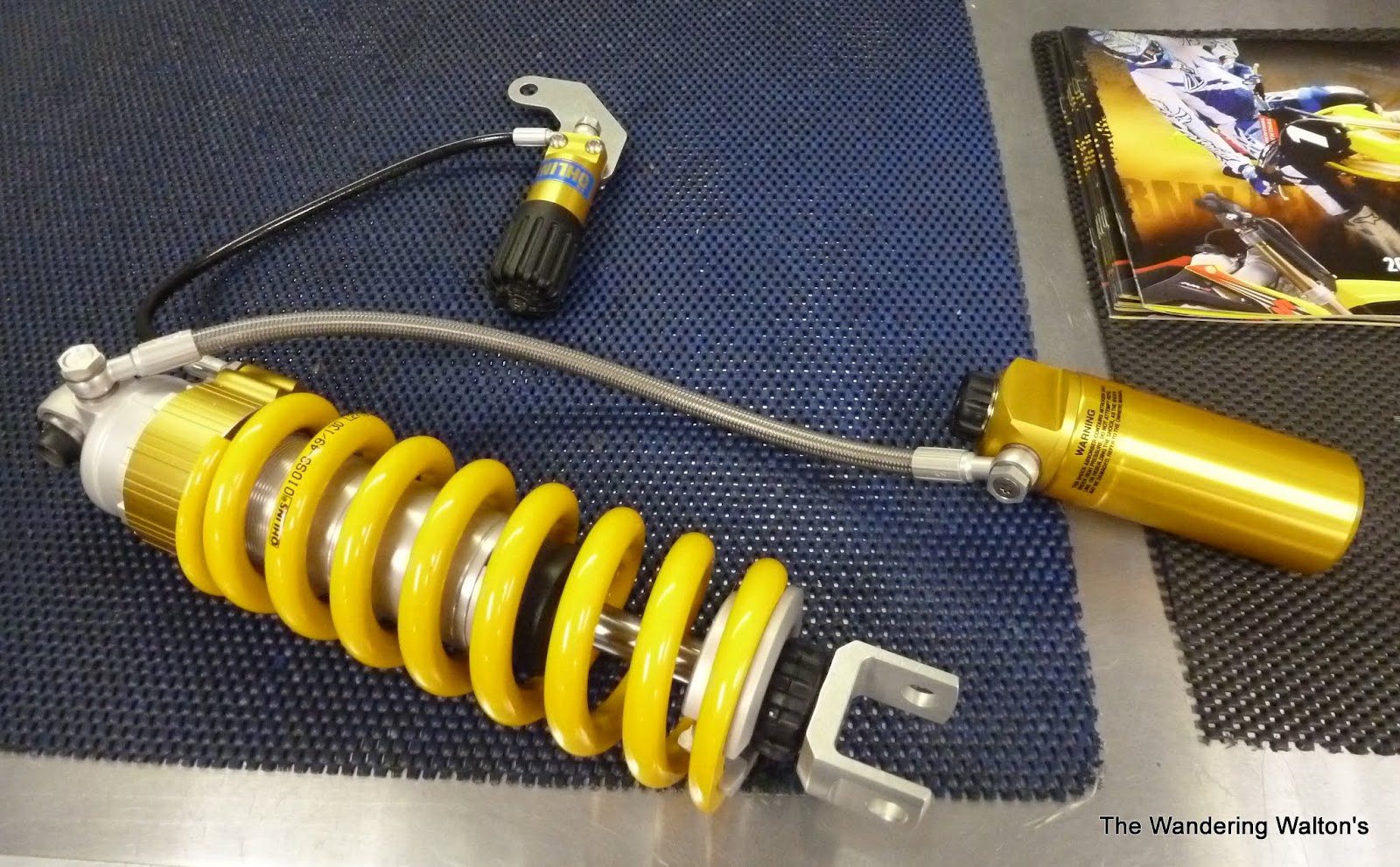 The Wandering Waltons: Yamaha Super Tenere XT1200Z Ohlins YA 013 Rear ...