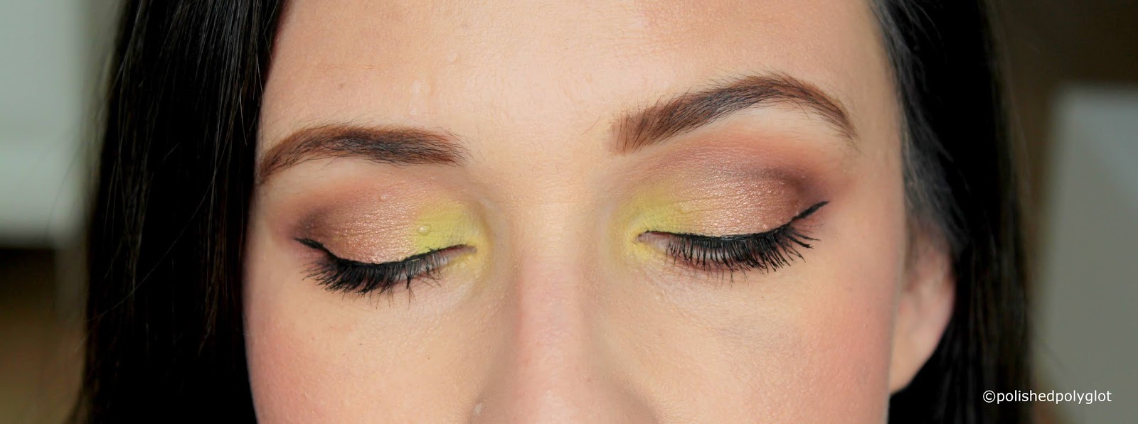 Makeup │ Yellow and Rose Gold Look to Celebrate Spring / Polished Polyglot