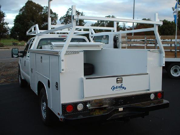 Harbor Cargo Bed Enclosures With Barn Doors or Tailgate | Harbor Truck ...