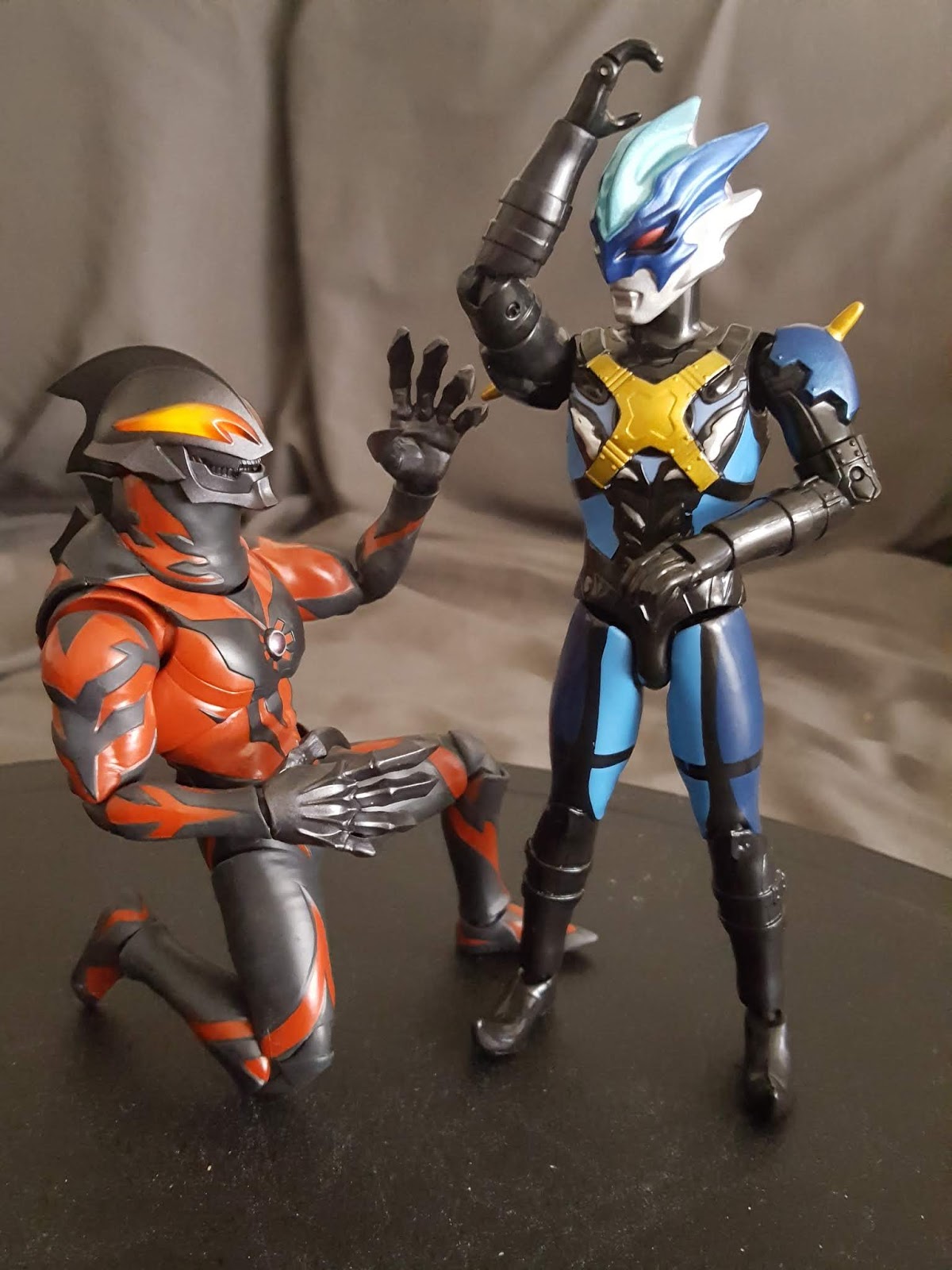 Bandai Ultra Action Ultraman Taiga and Tregear