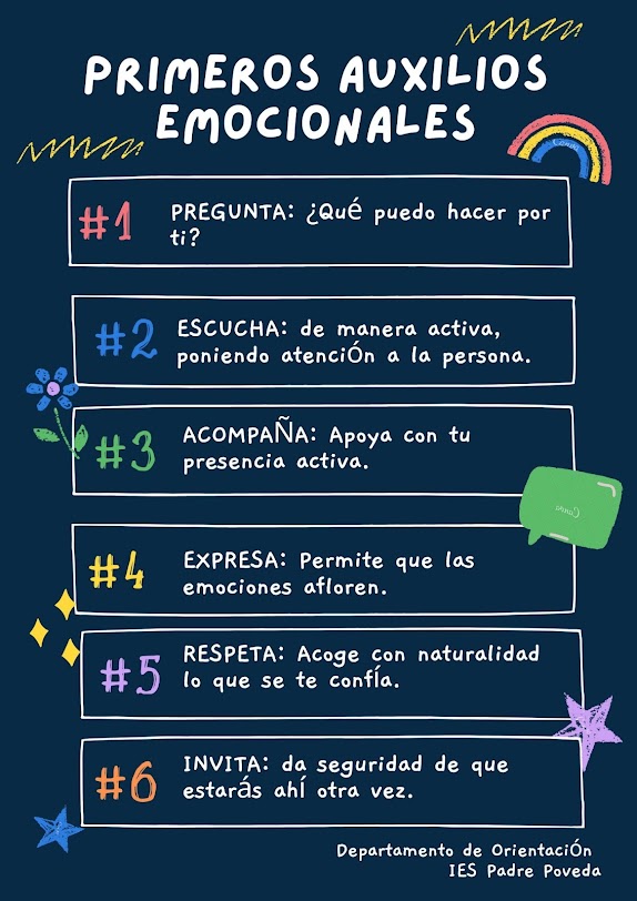 EMOCIONES: PRIMEROS AUXILIOS EMOCIONALES