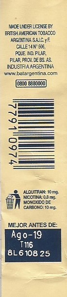 Colección de Marquillas : Camel - 20 - Argentina