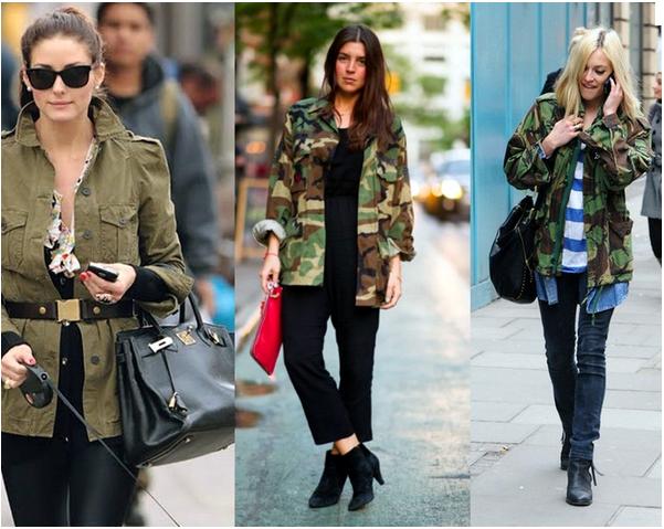 HOW TO WEAR; Militar Print.-