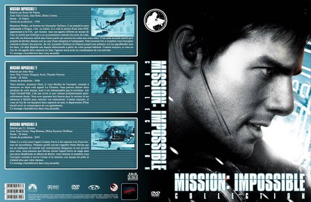 Sarsaparilla: TRILOGY MISSION IMPOSSIBLE 1,2,3