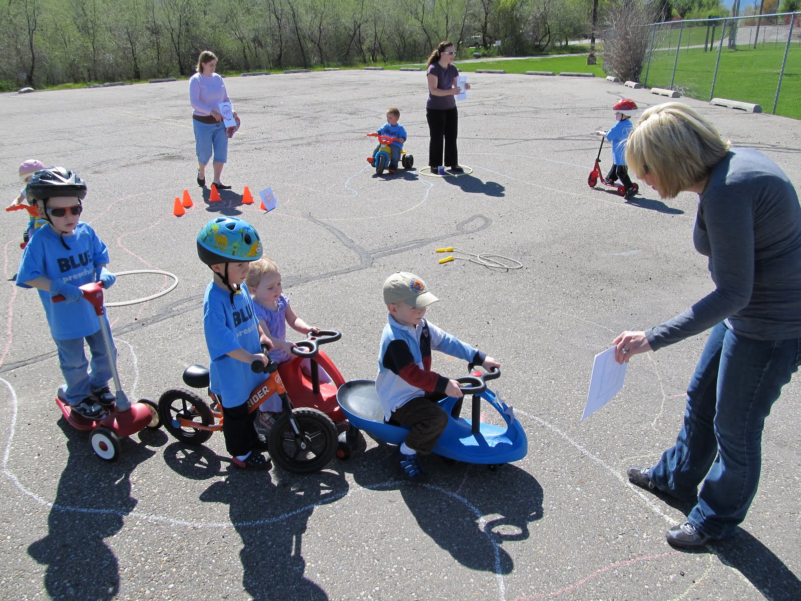Blue Preschool: Bike Day