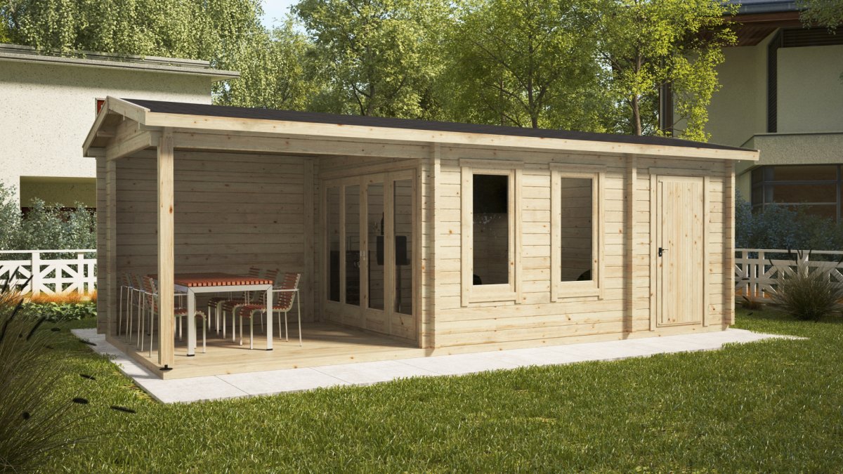 Garden Sheds With Veranda - Bathroom Ideas