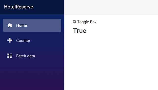 .NET Core Blazor: How to toggle the Checkbox?