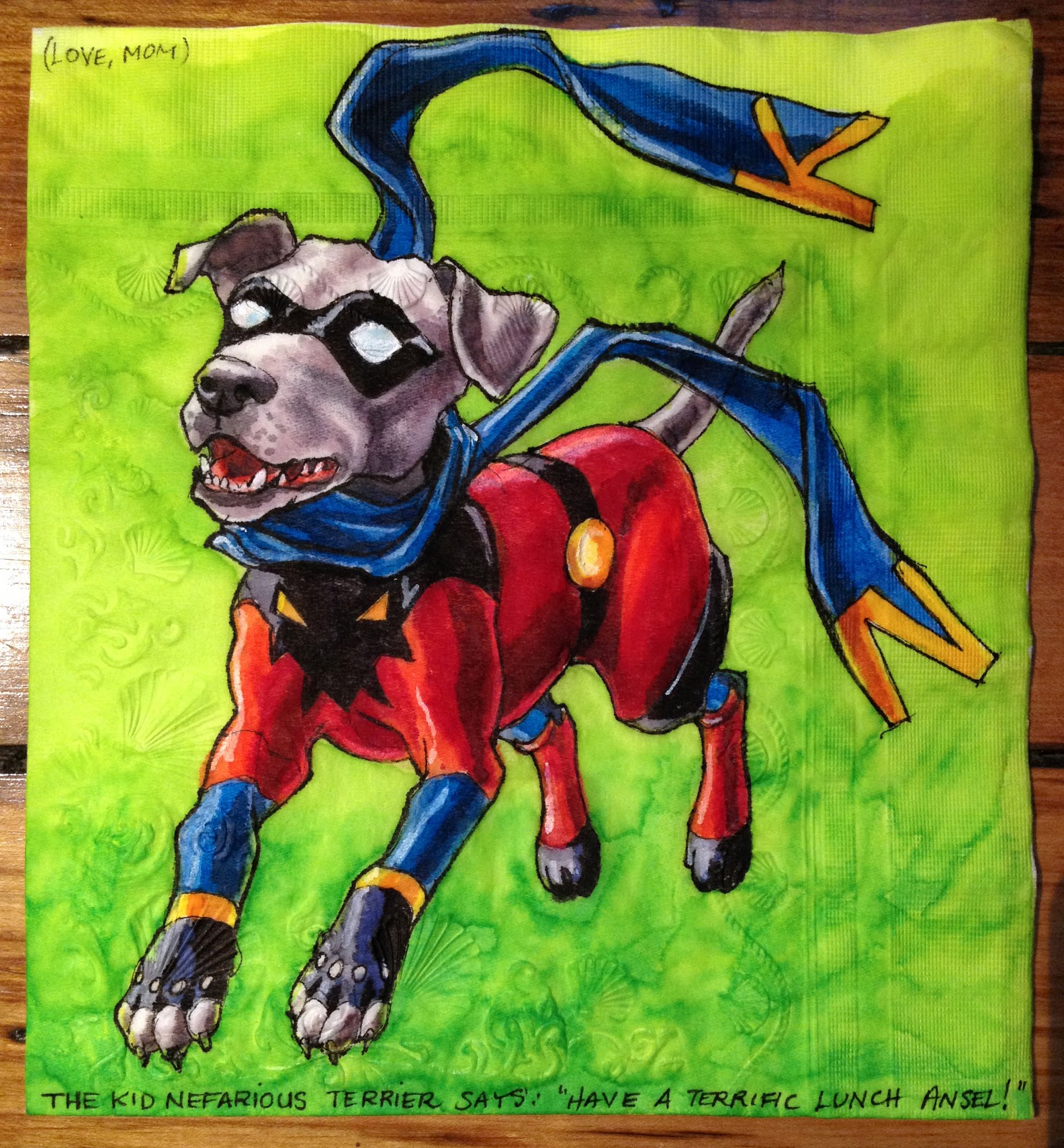 Daily Napkins: Canine Cosplay (2013-4)