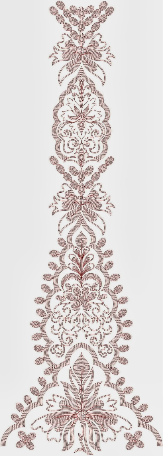 Embdesigntube: Long Kali Designs For Party Wear Dresses