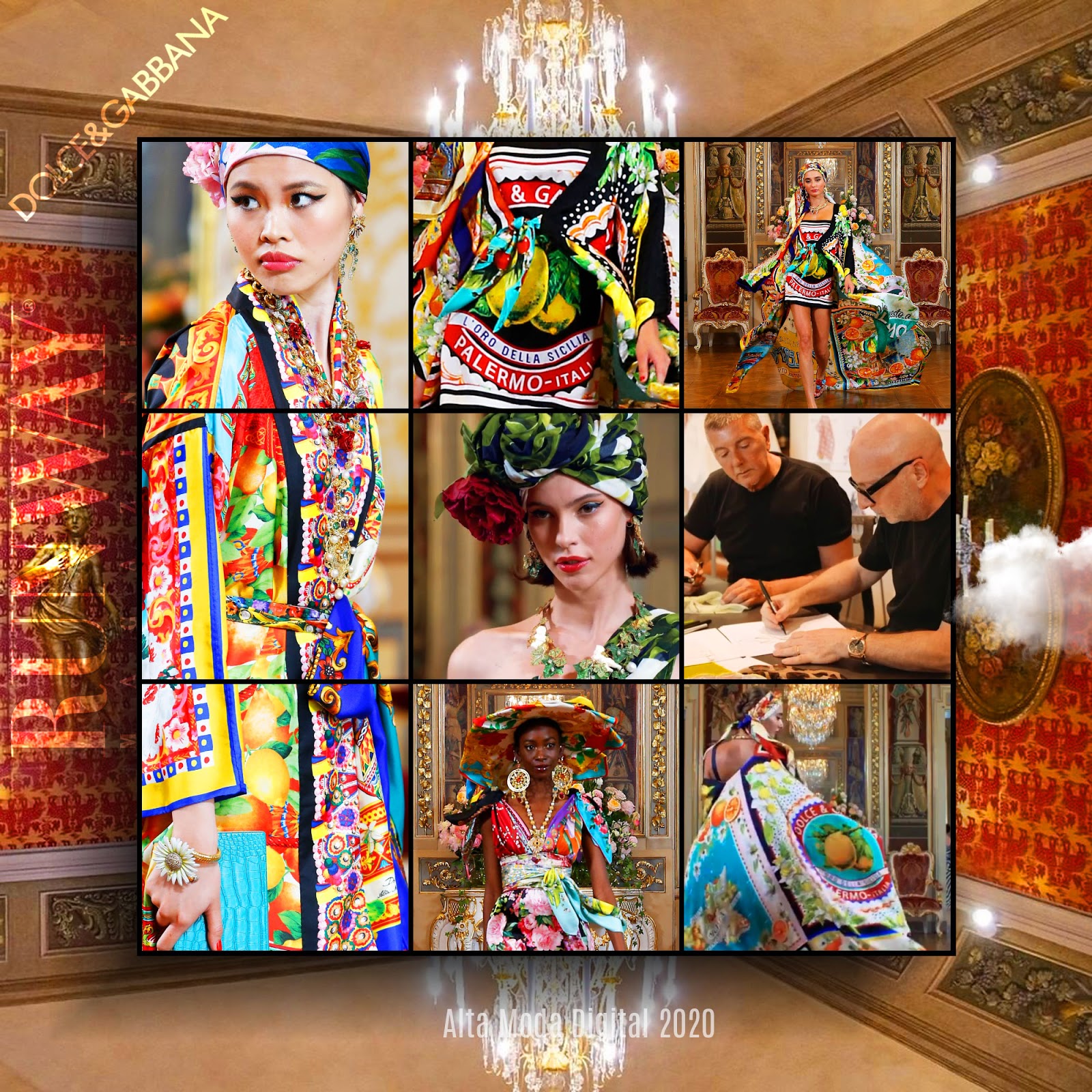 RUNWAY MAGAZINE ITALY: Dolce Gabbana primo Digital Alta Moda 2020 ...