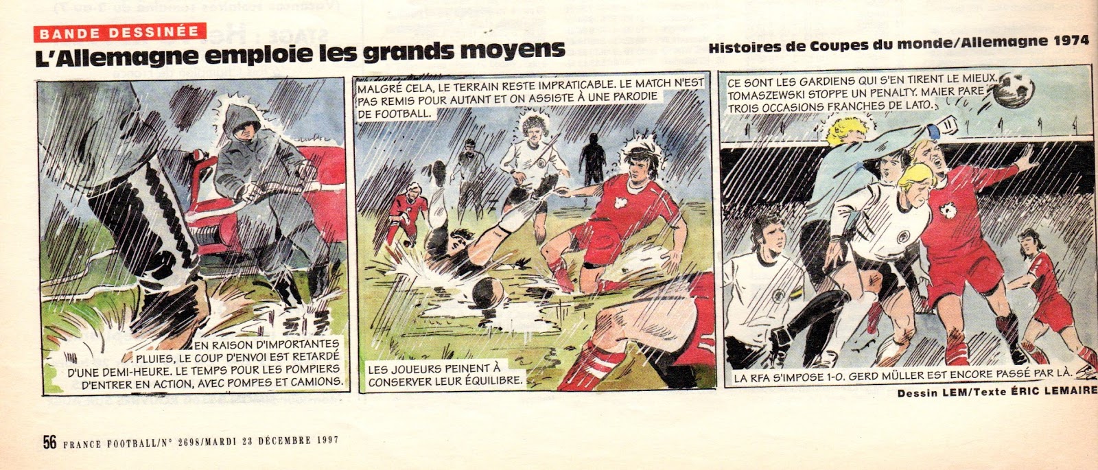 Soccer Nostalgia: Cartoons and Diagrams, Part Eleven