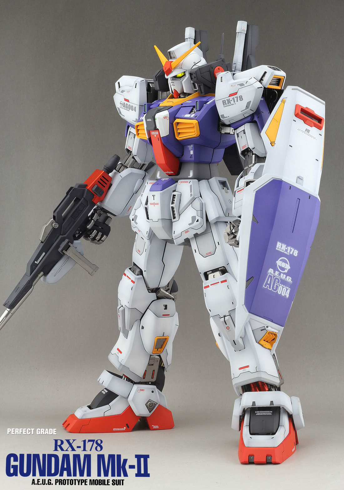 GUNDAM GUY: PG 1/60 Gundam MK-II AEUG - Customized Build w/ LED