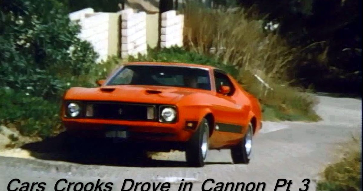 phscollectorcarworld: Seen & Heard: Cars Crooks Drove in Cannon Part 3