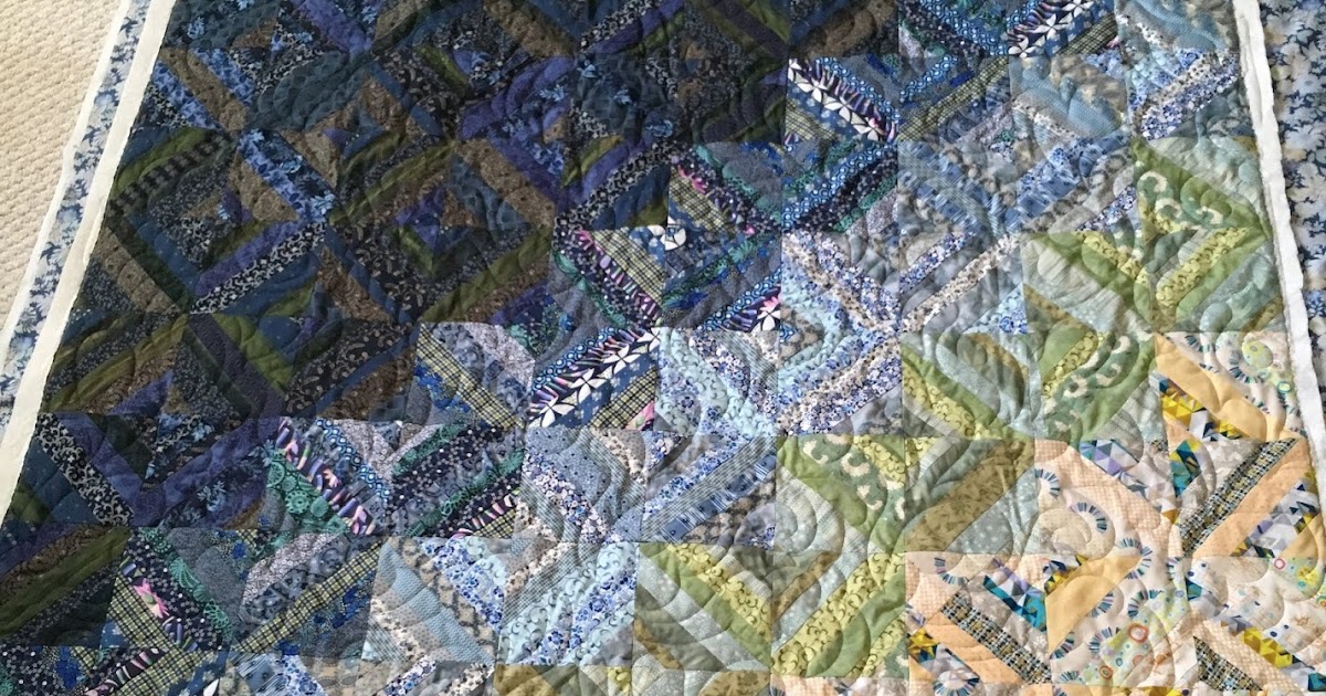 mmm quilts: Donna's String Quilt