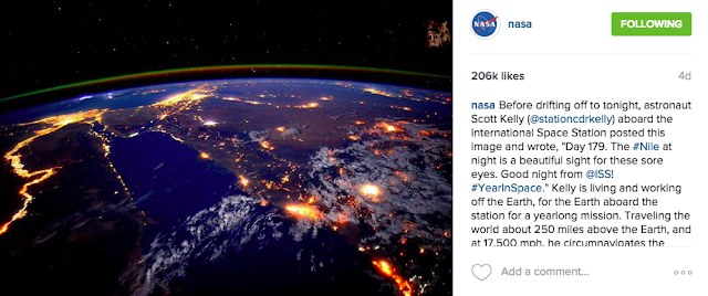 Mr. Gantt's Earth Science Lab Blog: @NASA's Beautiful Pictures on Instagram