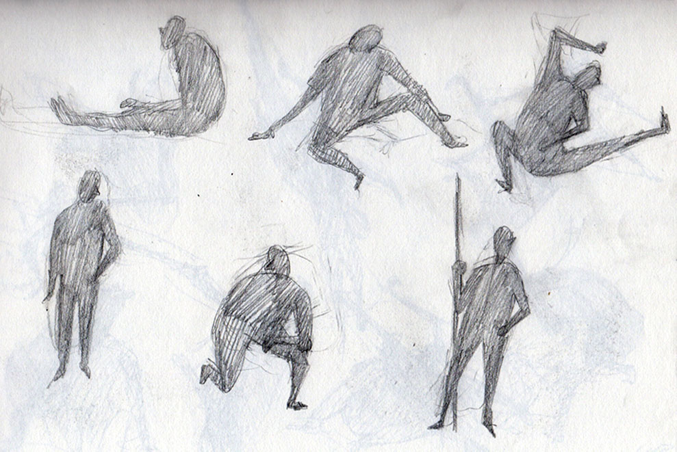 Mark Pamintuan's Blog: Silhouette & Quick Sketches