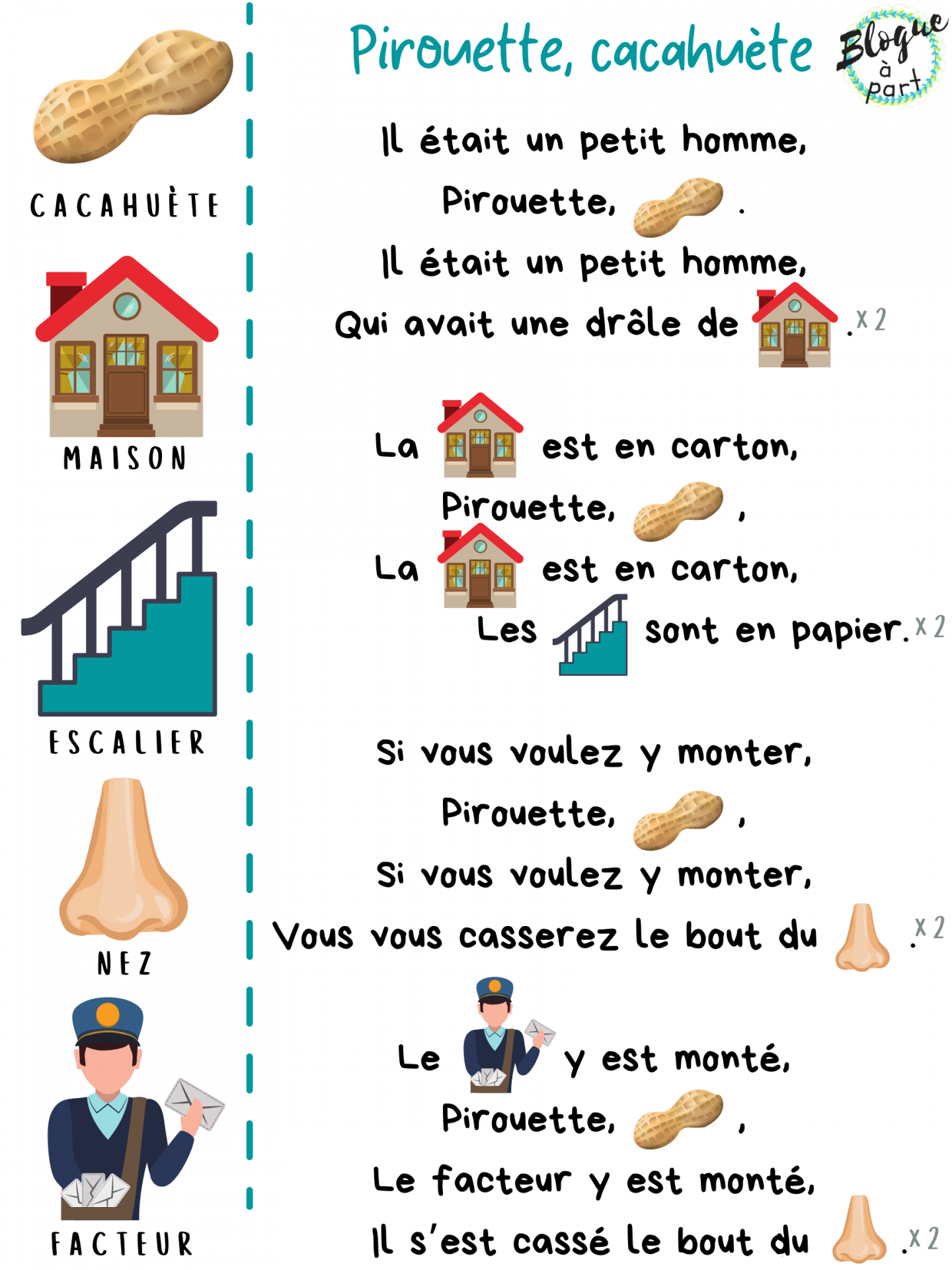 FLE en vrac!: Et si on révisait le vocabulaire en chantant