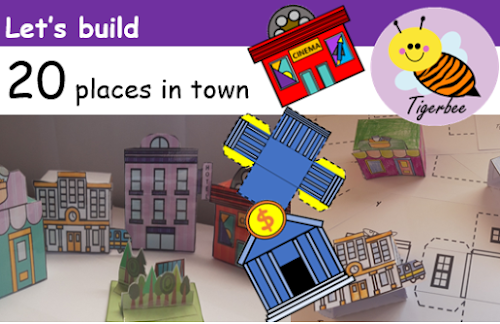 Build a town with 20 places