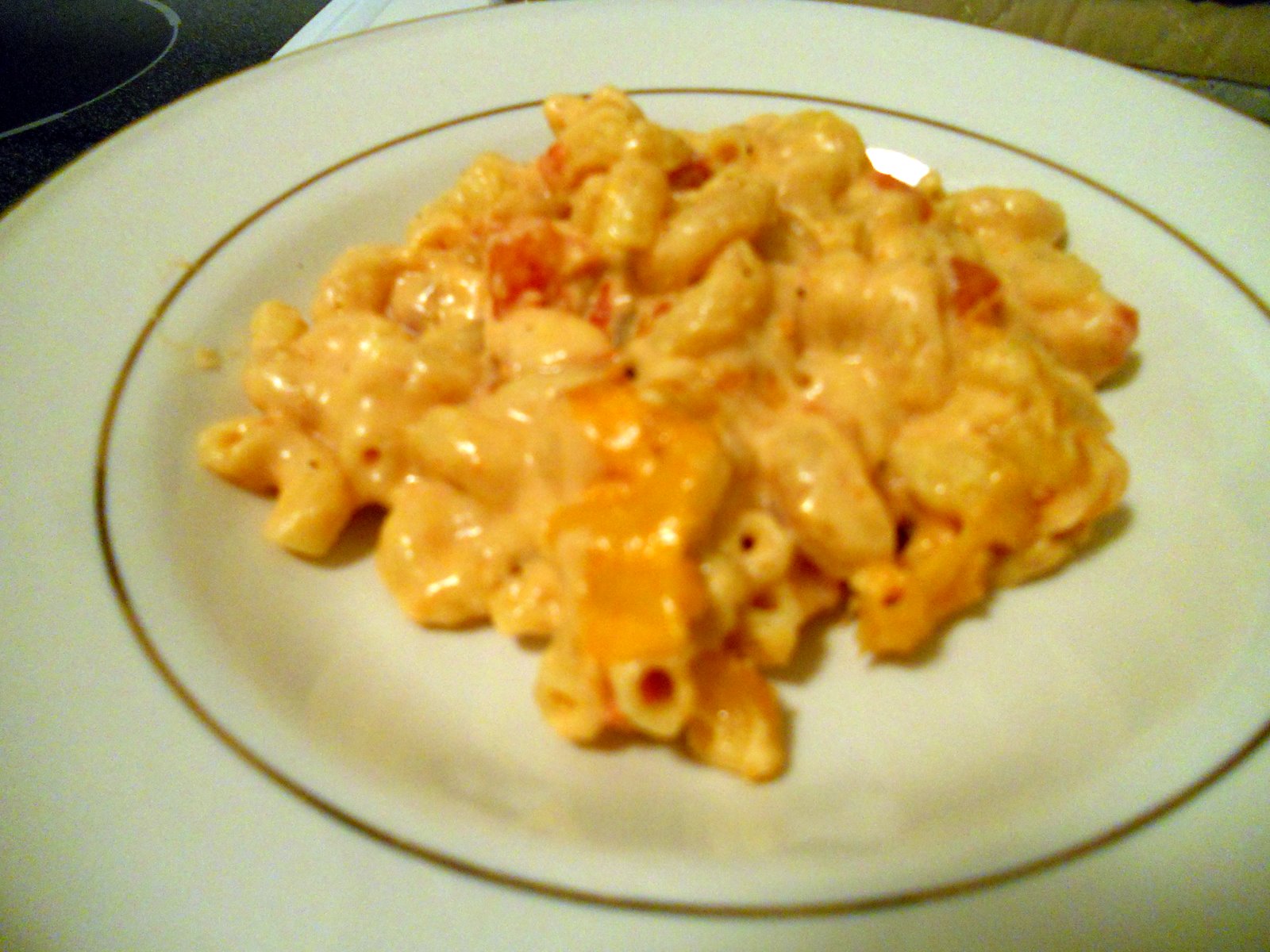 All Four Girls: Mac & Cheese with Tomato