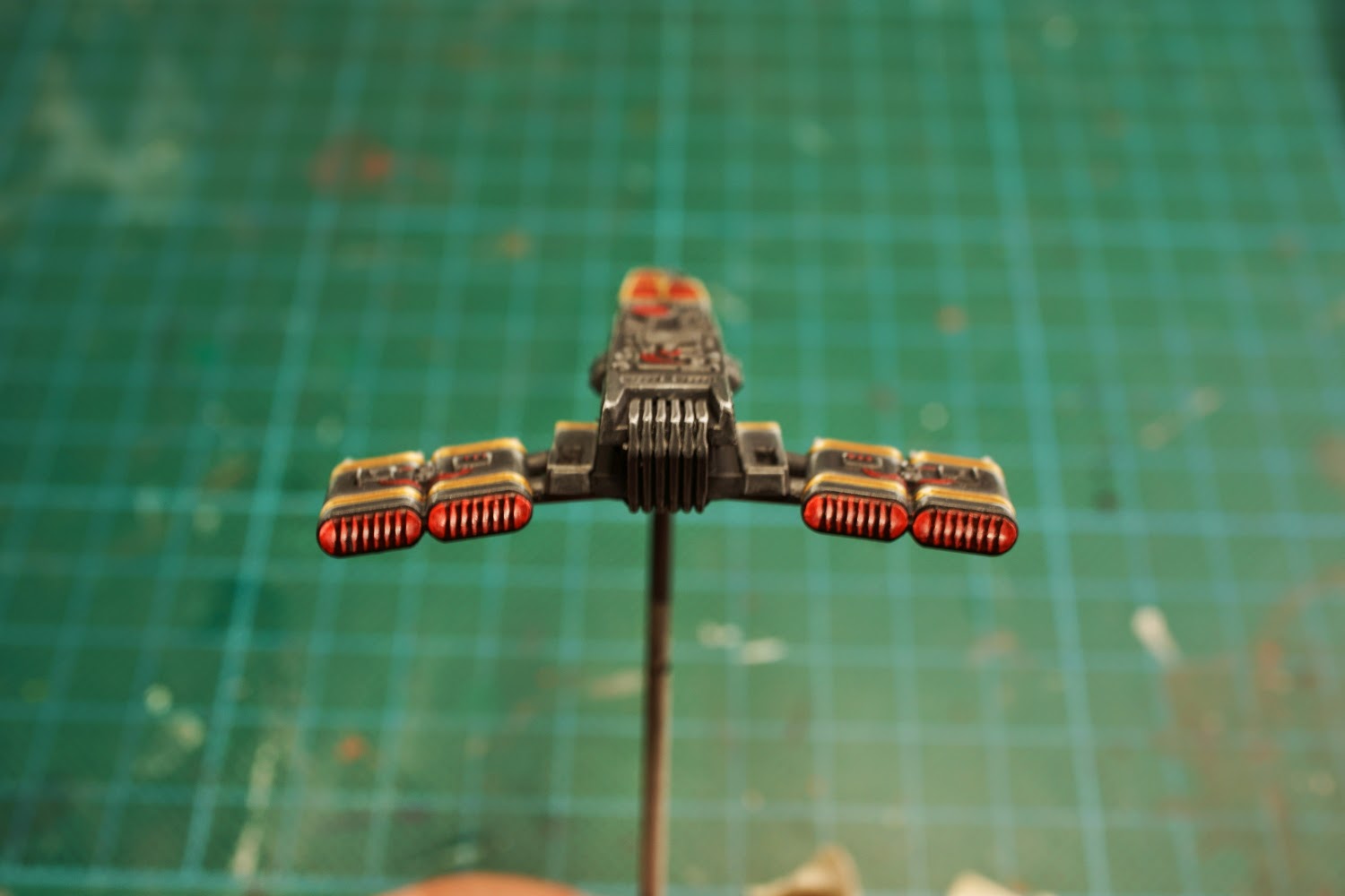 The Alternative Wargamer: HWK-290 with a (non-metallic) metal touch ...