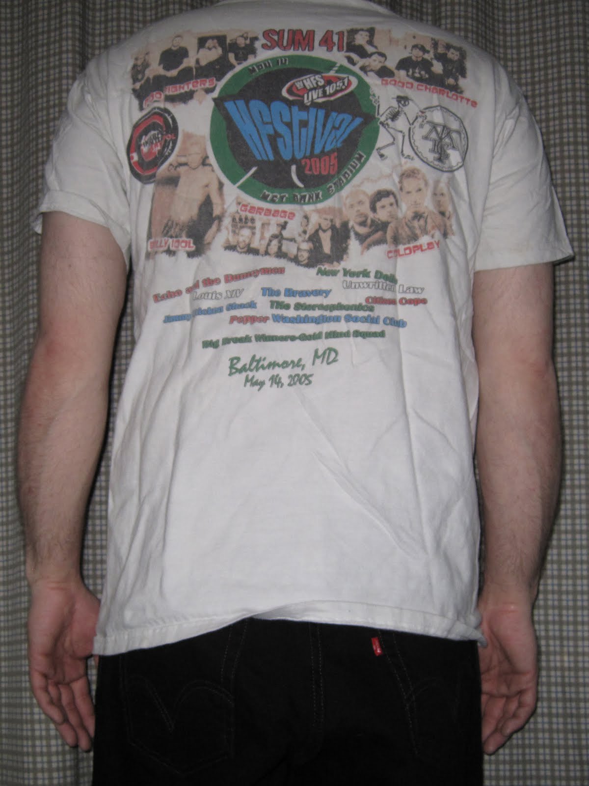 A TMBG FAN BLOG: TMBG Shirt #28: HFStival 2005