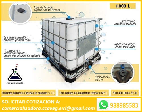 COMERCIALIZADORA CCAVEG EIRL: Tanque IBC