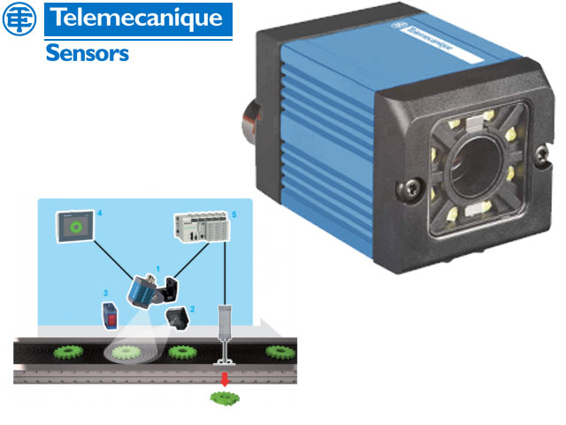 Telemecanique XUW Vision Sensors ensure good repeat accuracy of ...