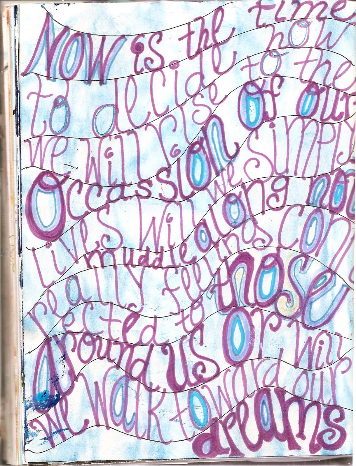 Artistically Designed Diversions: Awesome Class with Teesha Moore!