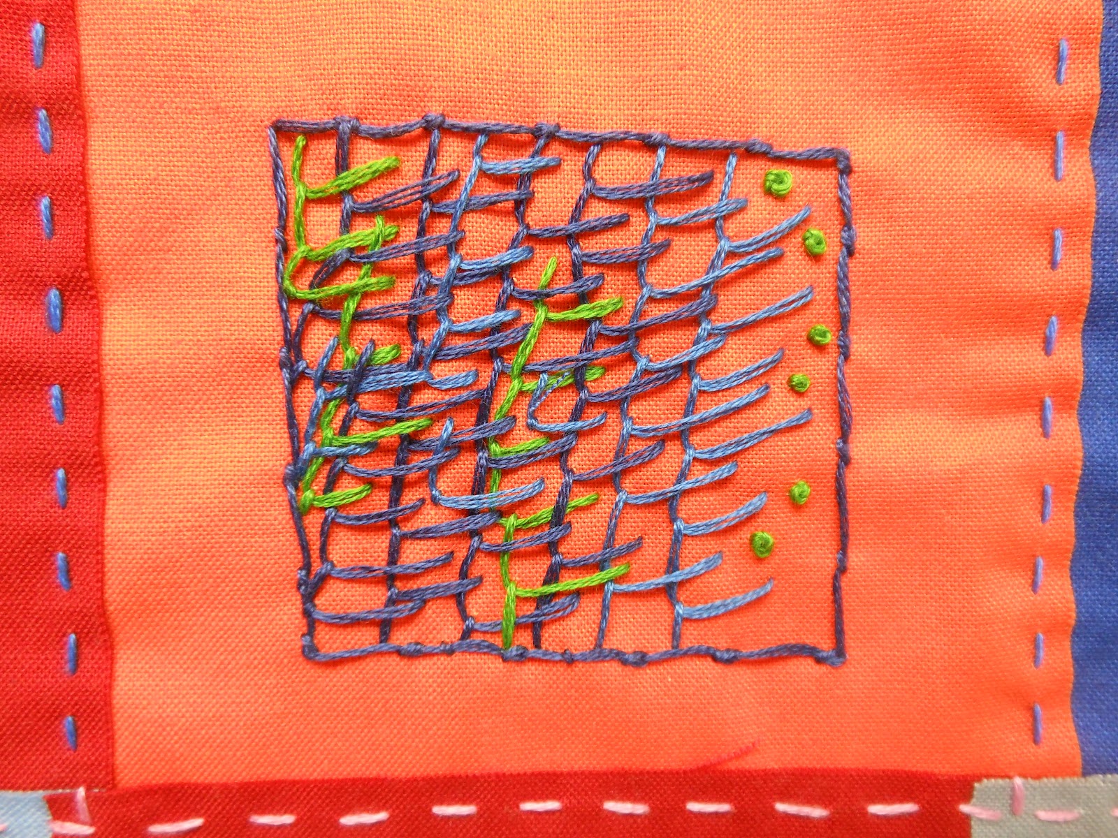 Art With a Needle: Embroidery tutorial 5 -- blanket stitch