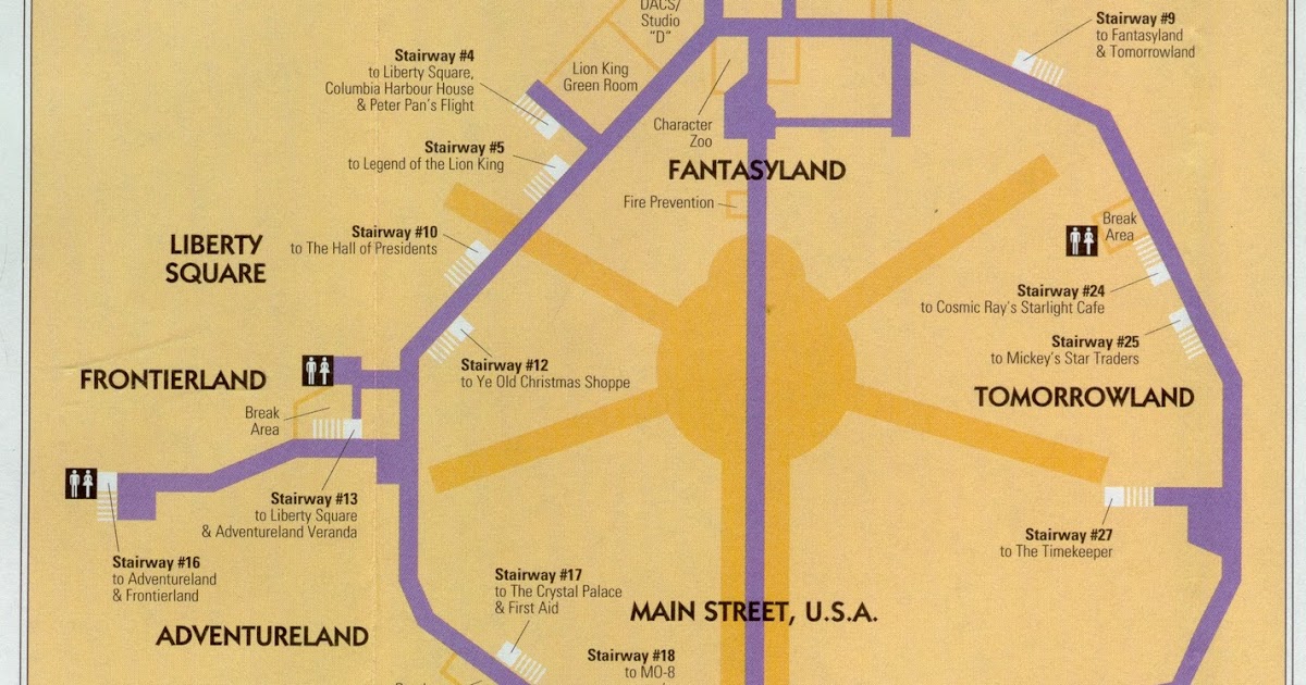 World of Disney Secretos Mágicos: Disney Utilidors