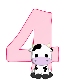 Kits imprimibles gratis : Alfabeto vaca