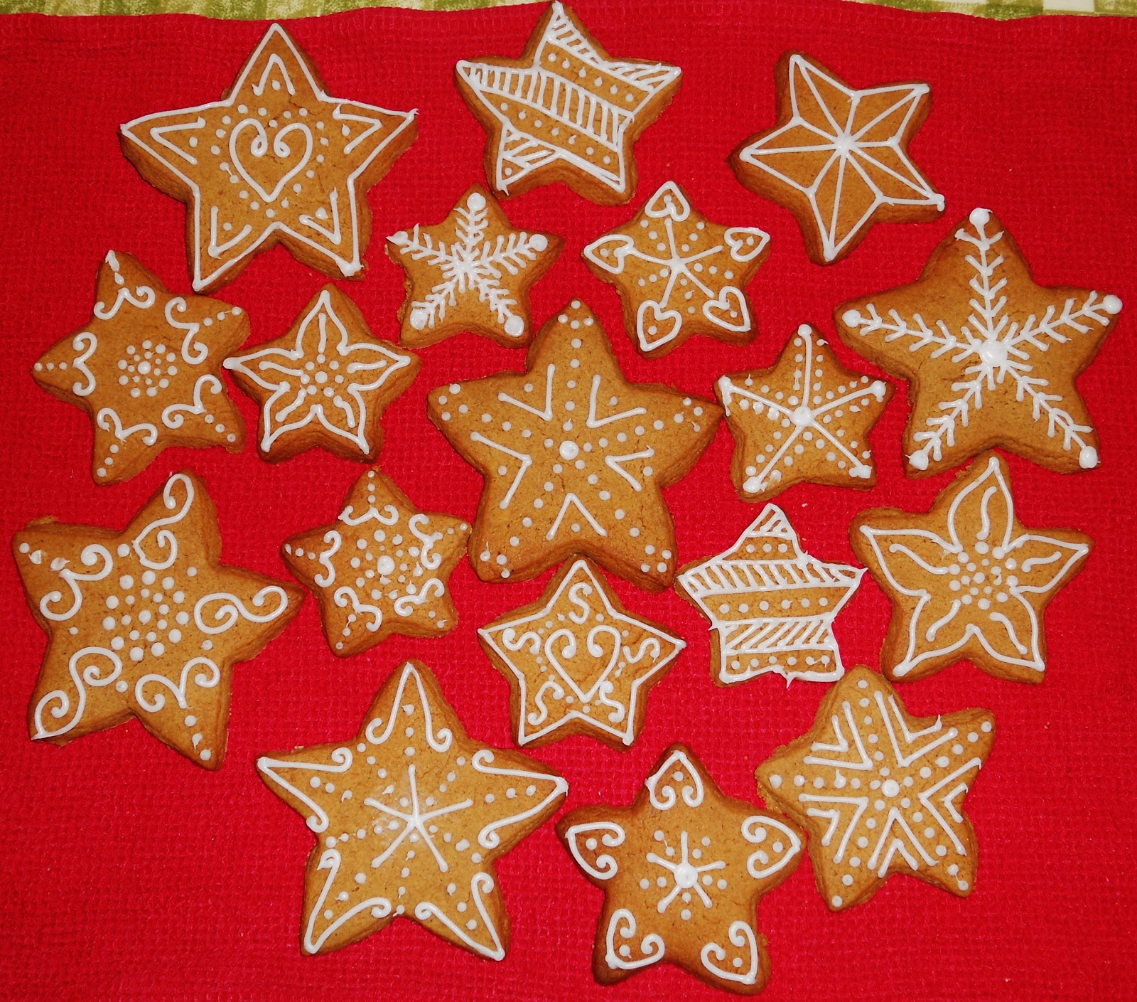 BakingBo: Iced Gingerbread Stars