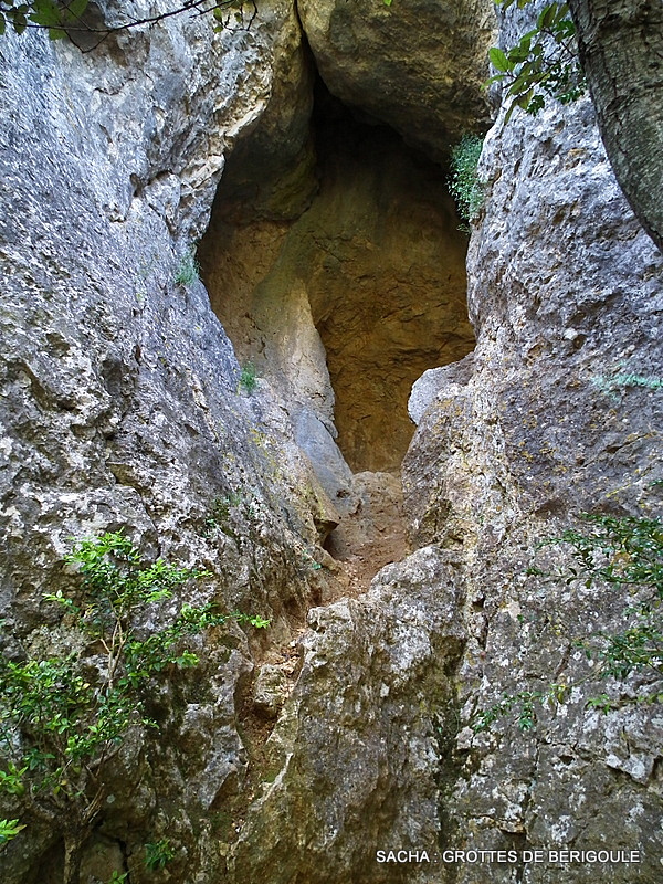 Chemins et jardins ( blog rando et balade ): Les grottes de Berigoule ...