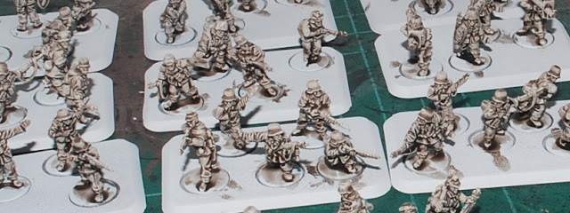 MiniKingdom: Flames of War, Open Fire painting progress.