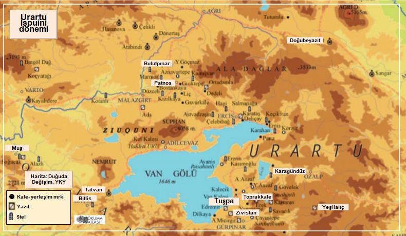 Okuma Atlası: Urartular